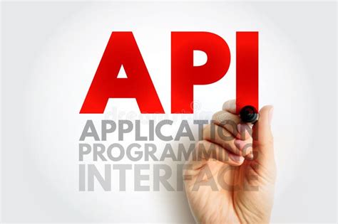 Api Application Programming Interface Connection Between Computers Or