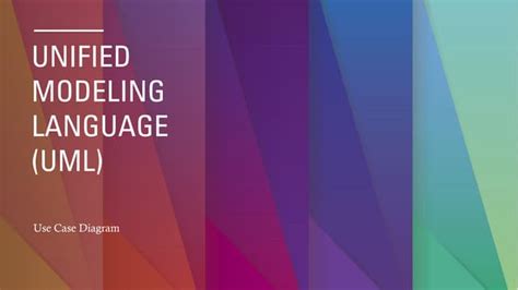 Unified Modeling Language Uml Usecase Diagram Ppt