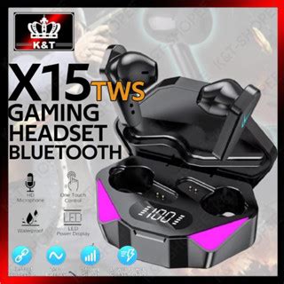 X Tws Gaming Headset Bluetooth Earphones Wireless Earbuds For Noise Cancelling Earbuds With
