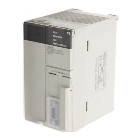 OMRON CS SERIES OPERATOR S MANUAL Pdf Download ManualsLib