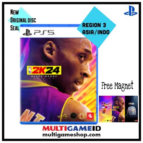 Jual Ps5 Nba 2k24 Black Mamba Edition English Asia R3 Version Di Seller