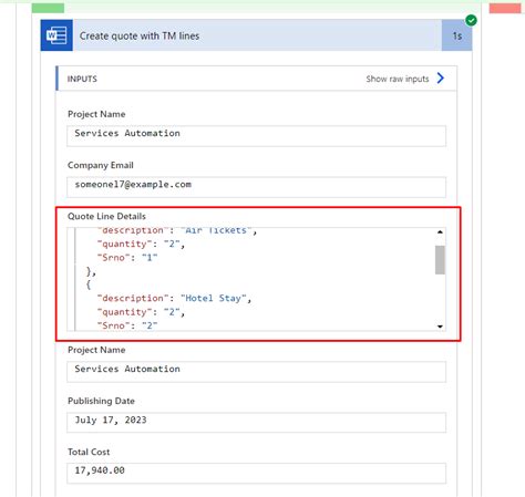 Dynamically Populating Tables In Word Document Using Power Automate Power Platform Puzzles