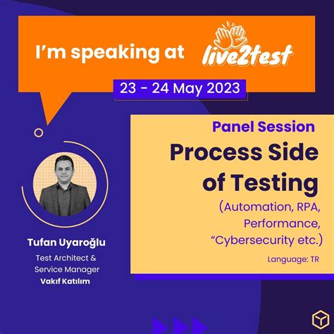 Tufan Uyaroğlu On Linkedin Live2test Testautomation Rpa Performancetesting