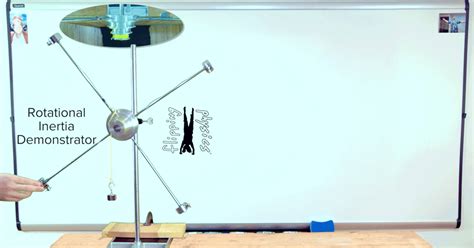 Demonstrating Rotational Inertia Or Moment Of Inertia