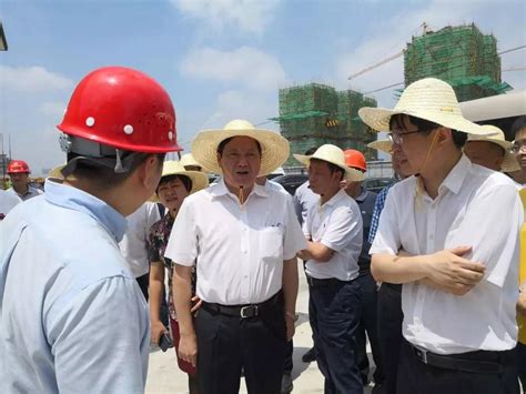 福州市建设发展集团有限公司 尤猛军市长带队调研福州第三中学滨海校区建设项目