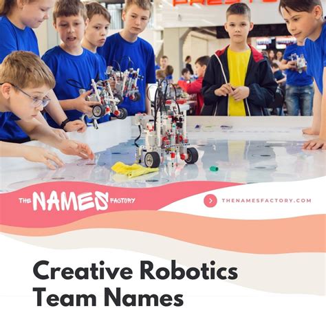 240 Robotics Team Names For Your Group