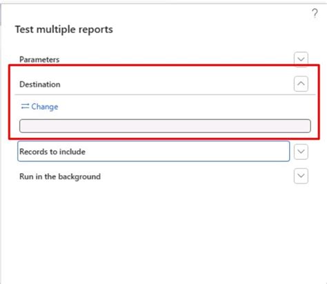 Dynamics World How To Add Destination Tab In Sys Operation Batch Job In D365fo