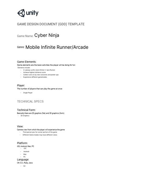 game design document cyber ninja pdf user interface computing
