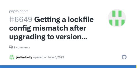 Getting A Lockfile Config Mismatch After Upgrading To Version 861