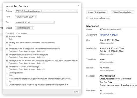 How To Import A Test From Another Course Populi Knowledge Base