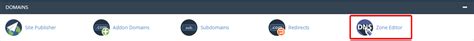 cpanel zone editor hostwinds