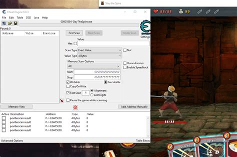 Question Understanding Memory Scanning And Ce Pointer Scanner