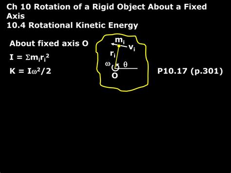 PPT Ch Rotation Of A Rigid Object About A Fixed Axis PowerPoint Presentation ID