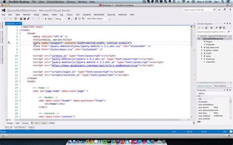 How To Create A Hybrid Mobile Project For Icenium In Visual