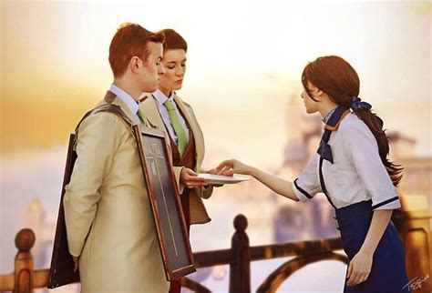 Lutece Twins And Elizabeth Bioshock Infinite Bioshock Bioshock