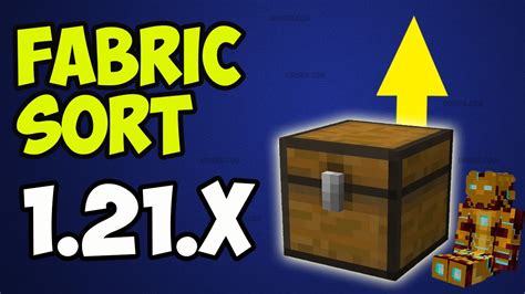 inventory mod 1 21 5 minecraft fabric how to use inventory sorting