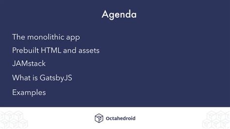 building a dynamic application with gatsbyjs tec mexicali ppt