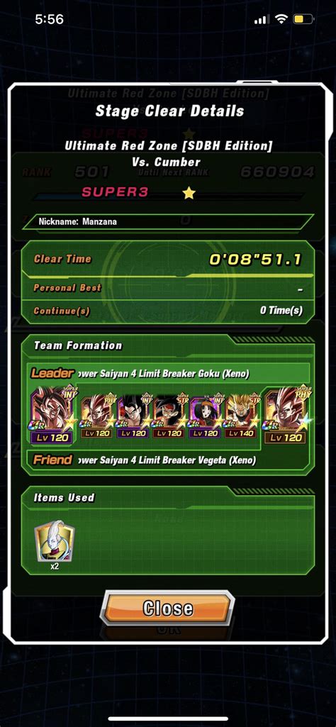 I Was Determined To Beat It With Heroes Units R Dbzdokkanbattle