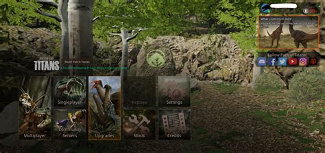 no dinosaur showing on the menu screen · issue 10913 · alderon games pathoftitans bugs · github