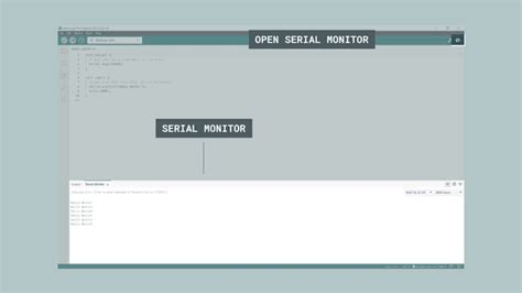 Using The Serial Monitor Tool Arduino Documentation