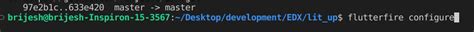 Flutterfire Firebase InitializeApp Exception Expected A Value Of