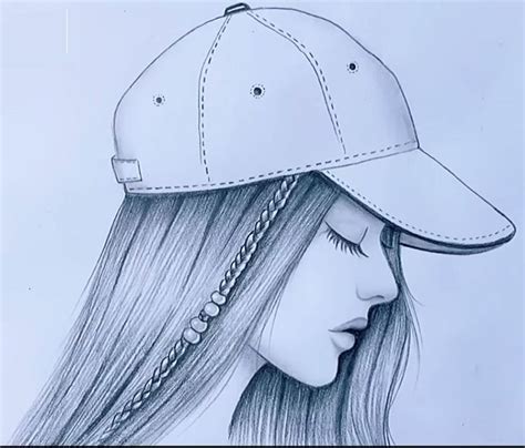 How To Draw A Girl Wearing Cap Artofit