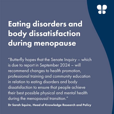 Eating Disorders And Body Dissatisfaction During Menopause Butterfly
