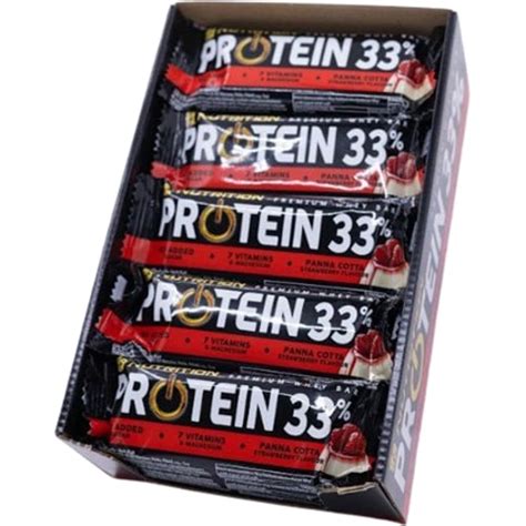 Протеиновые батончики GoOn Nutrition Protein 33% Bar 25x50 g Panna ...