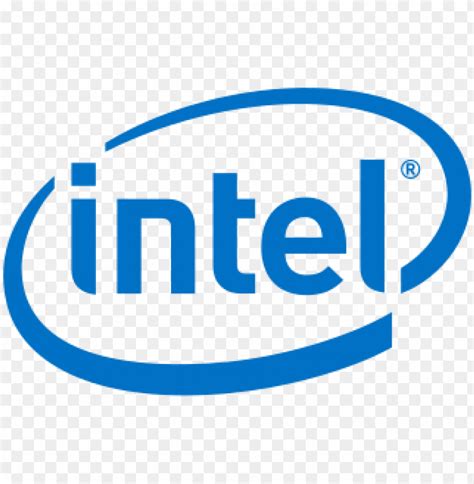 Intel Oval Emblem Png Toppng