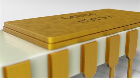 3d Intel C4004 Processor Model Turbosquid 1871765