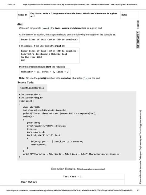 Lab Program Pdf Computer Architecture Computer Science