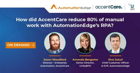 How Did Accentcare Reduce 80 Of Manual Work With Automationedges Rpa