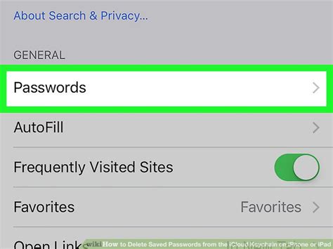 How To Delete Saved Passwords From The Icloud Keychain On Iphone Or Ipad