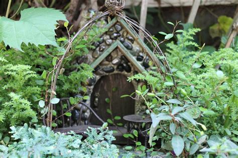 The Door Is Alway Open Bird House Outdoor Decor Fairy Glen