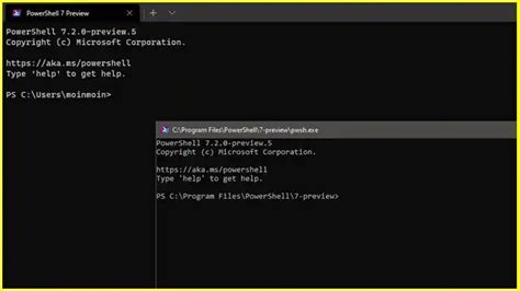 Powershell 720 Preview 5 With New Functions Tekfiz Mobile Gaming