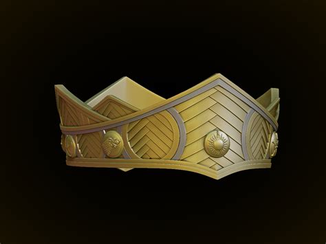 3d File Viserys Targaryen Crown 3d Digital Download 👑・3d Print Model To