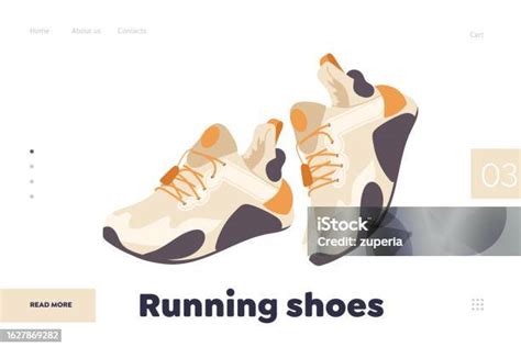 상점 상점 서비스를 위한 현대 패션 운동화 광고 랜딩 페이지 디자인 템플릿 상점에 대한 스톡 벡터 아트 및 기타 이미지 상점
