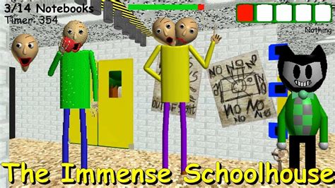 Baldi S Basic Random Maps Series The Immense Babehouse Map Baldi S Basic Custom Map YouTube