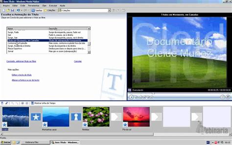 movie maker inserindo texto youtube