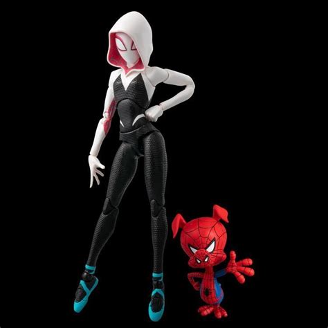 Pre Order Sen Ti Nel Spider Man Into The Spider Verse Spider Gwen Stacy With Spider Ham