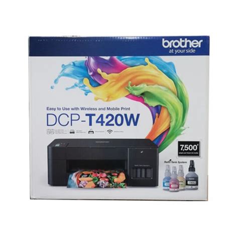 Impresora Mf Brother Dcp T W Ppm Sist Cont Tint