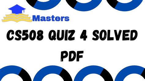 cs508 modern programming language quiz 4 pdf