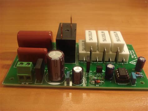 Pcb For Soft Start Inrush Current Limiter For Toroidal Transformers Atl Audio Ltd
