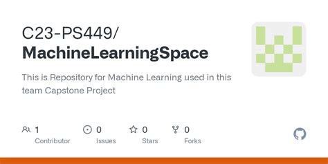Github C23 Ps449machinelearningspace This Is Repository For Machine