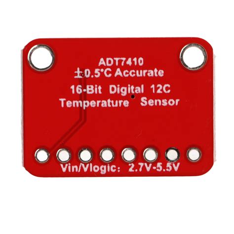 Adt7410 Temperature Sensor Breakout Board I2c Interface Accurate 40℃ To 105℃ Temperature Sensor