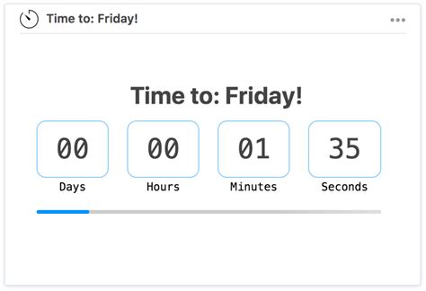 Countdown Widget Hub Plugin Marketplace