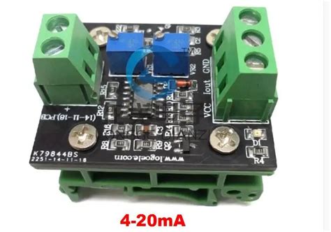 Voltage To Current Transmitter Signal Module 0 5V To 4 20MA Linear Conversion In Voltage