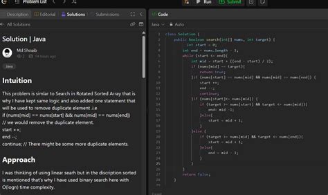Java Codingchallenge Binarysearch Leetcode Problemsolving Dsa