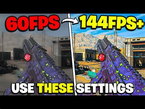 How To Get Better FPS In Warzone