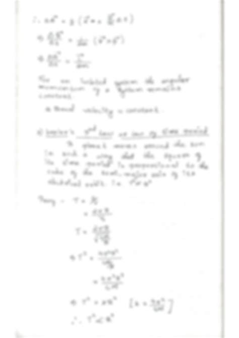 SOLUTION Kepler S Law Studypool